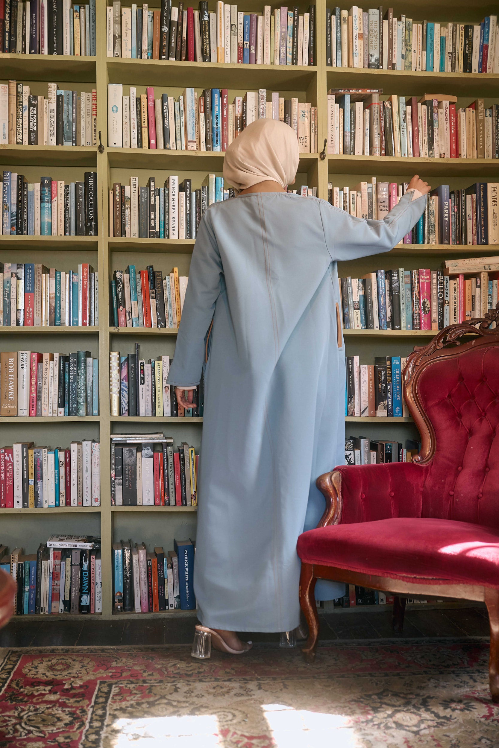 Azure Grace Abaya – almotajahiba